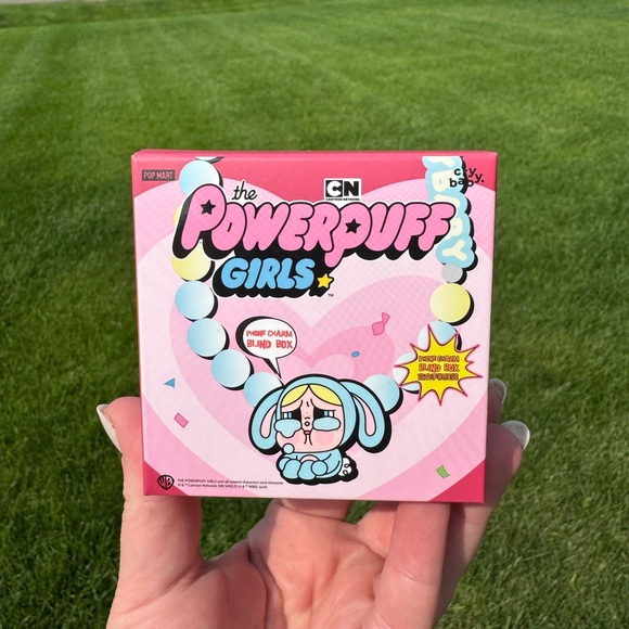 POP MART | Toys | Powerpuff Girls Pink And Blue Action Figure | Poshmark